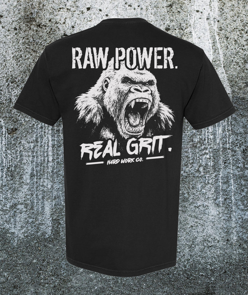 THE RAW POWER TEE – HARD WORK COMPANY