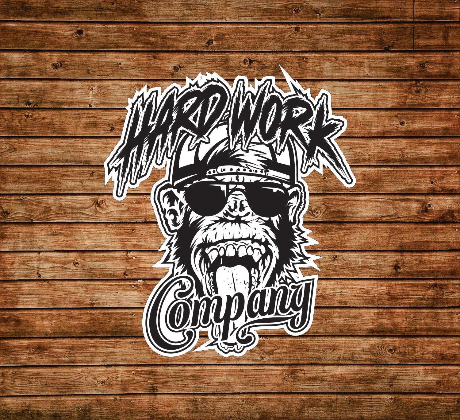 THE PRIMAL STICKER – HARD WORK COMPANY